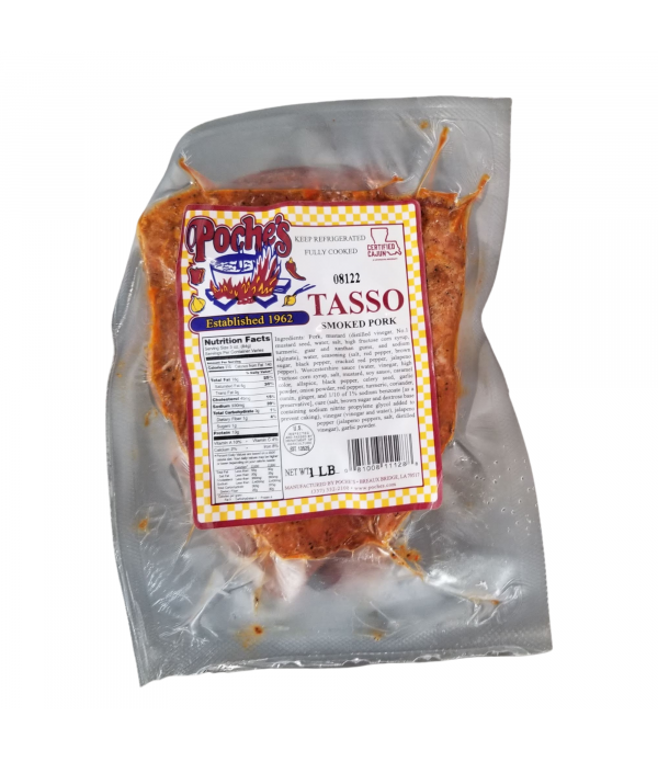 Tasso : Poche's Pork Tasso 1lb 081008111288
